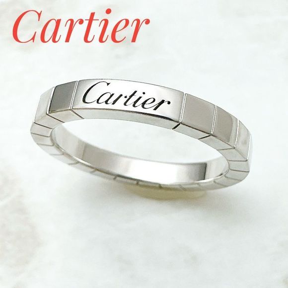 Cartier | Jewelry | Cartier Lanier White Gold Ring 57 Band | Poshmark